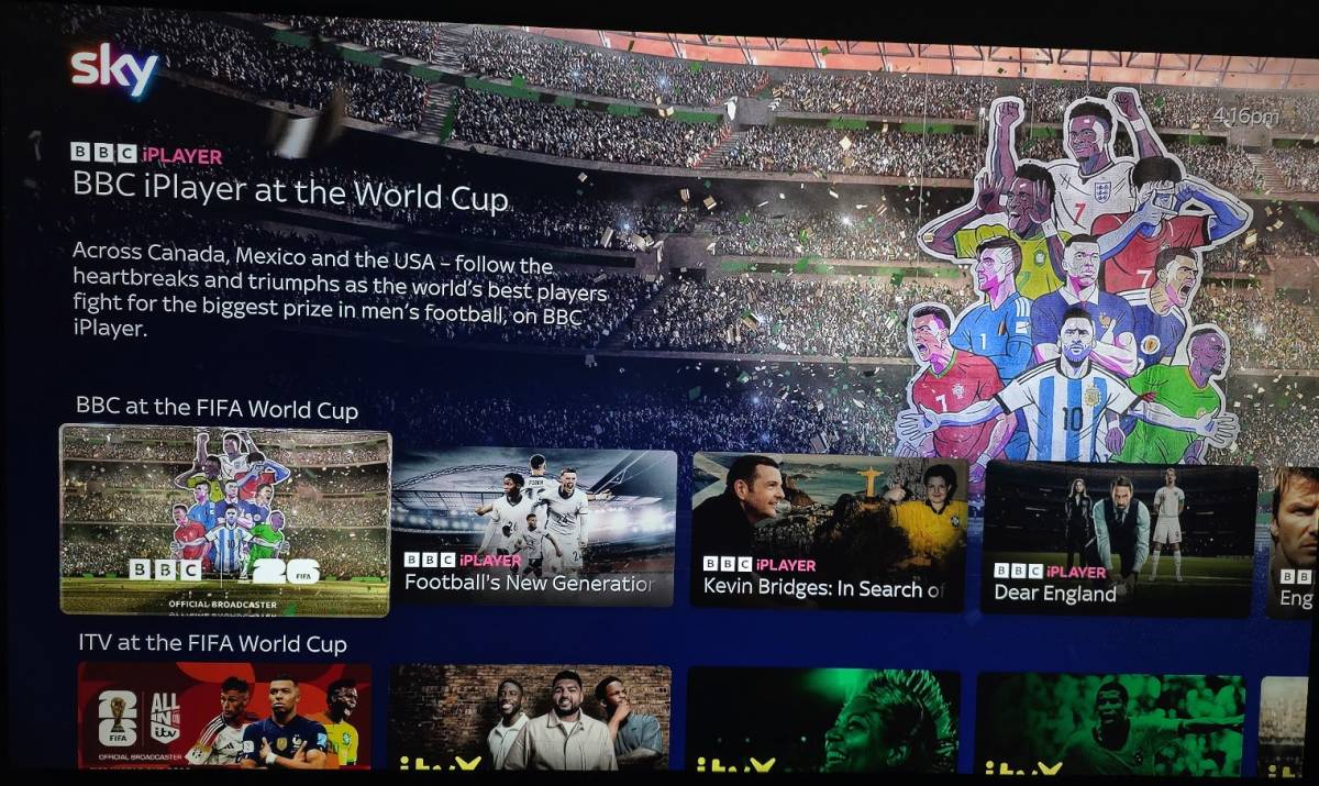 Sky Glass And Stream Get A New World Cup Lag Fix | Cord Busters